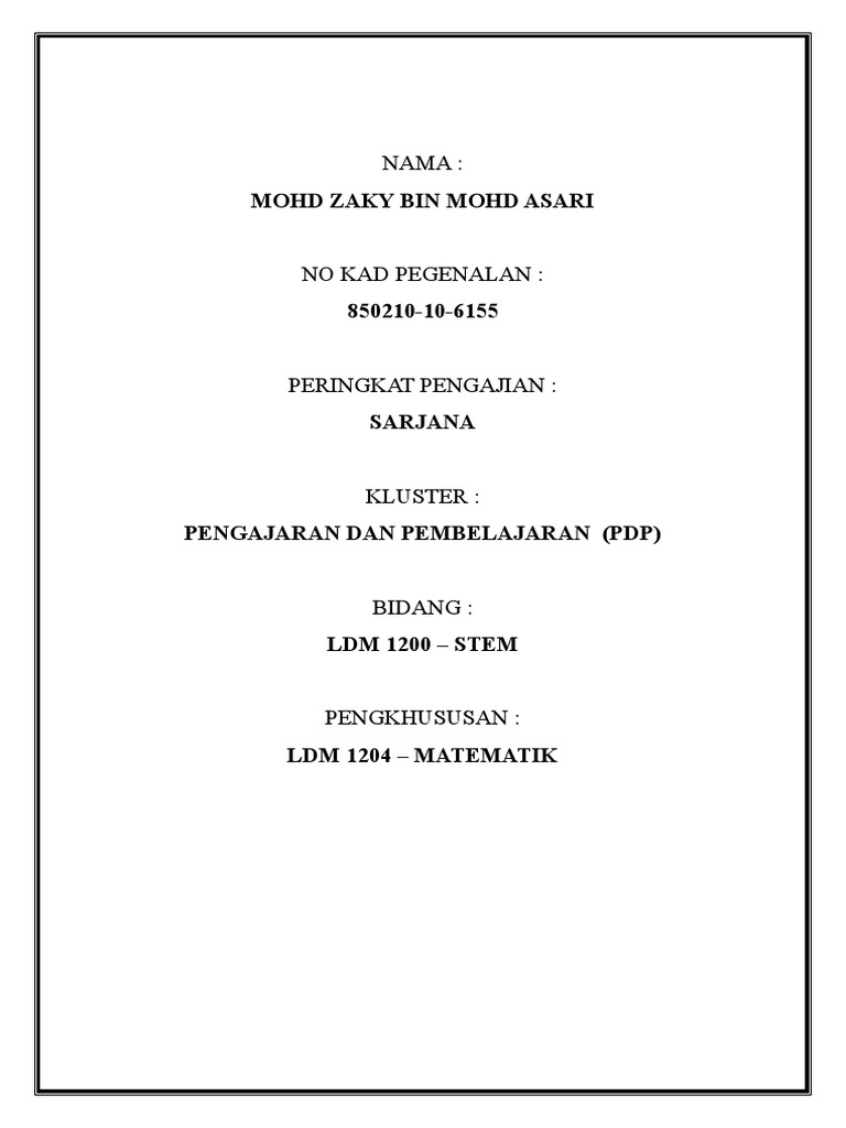 Kertas Cadangan Penyelidikan Sarjana | PDF