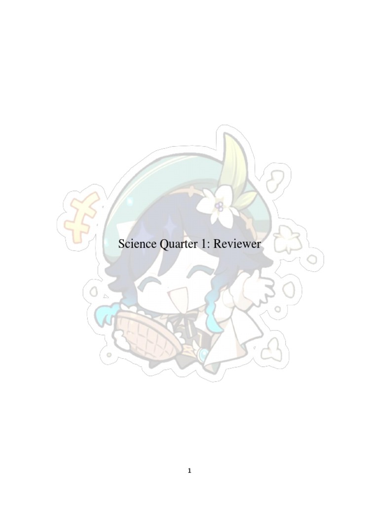 Science Quarter 1 Reviewer G10 | PDF | Plate Tectonics | Volcano