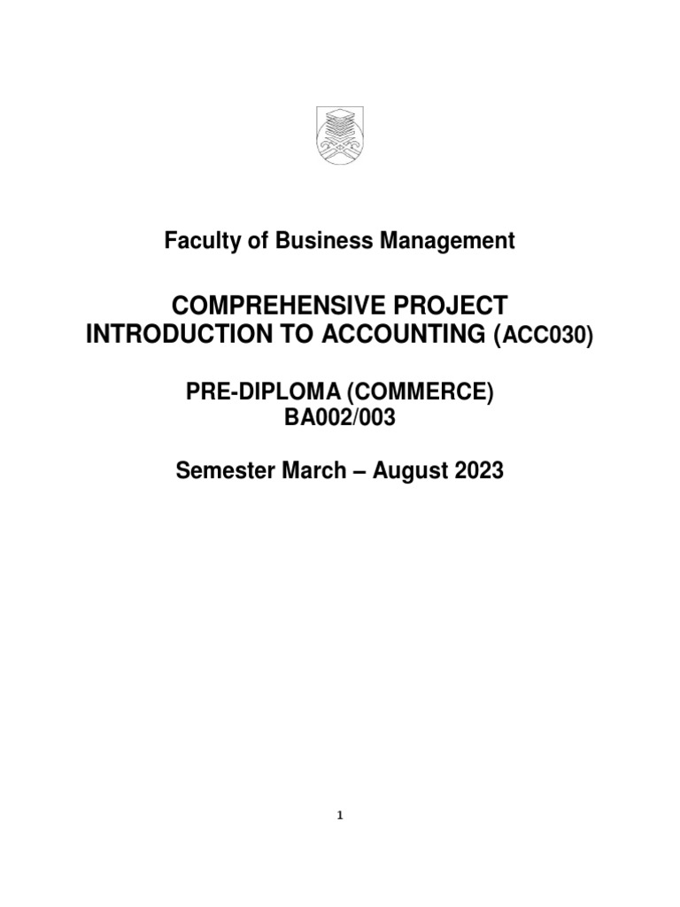 Acc030 March 2023 Assignment Q | PDF | Cheque | Cash