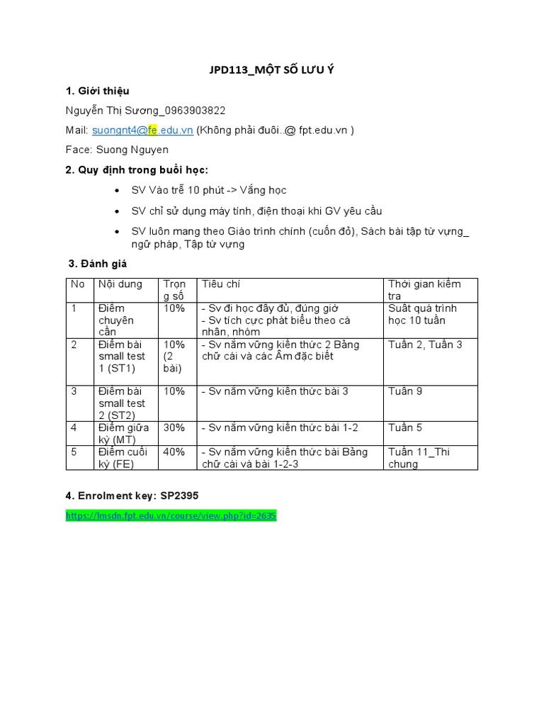 Jpd113 Lưu Ý | PDF