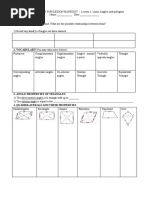 CBSE Class 6 Understanding Elementary Shapes Worksheet | PDF