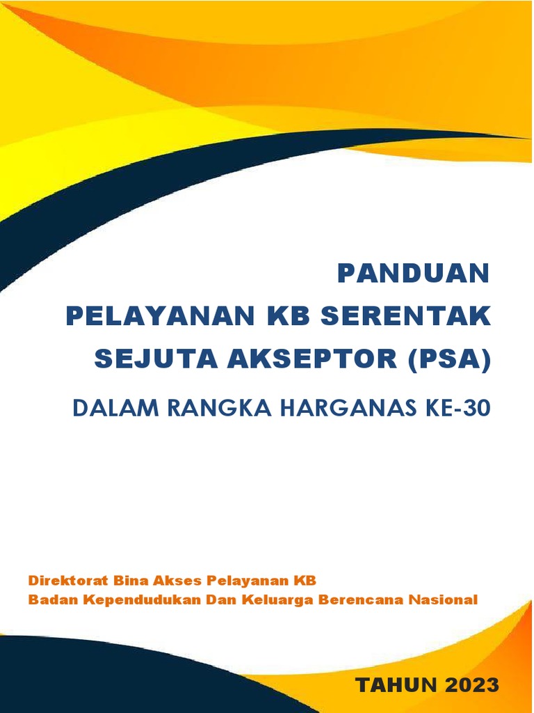 Panduan Psa 2023 | PDF