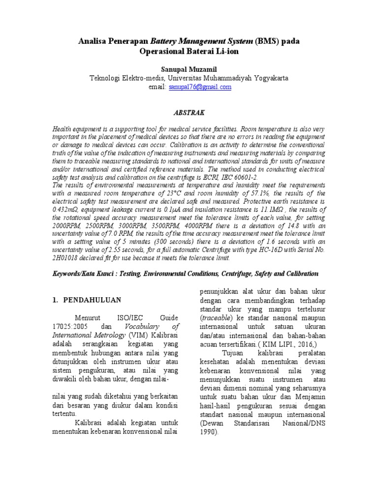 Jurnal USM | PDF | Calibration | Science
