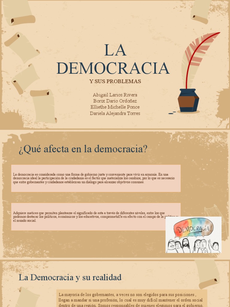La Democracia | PDF | Política