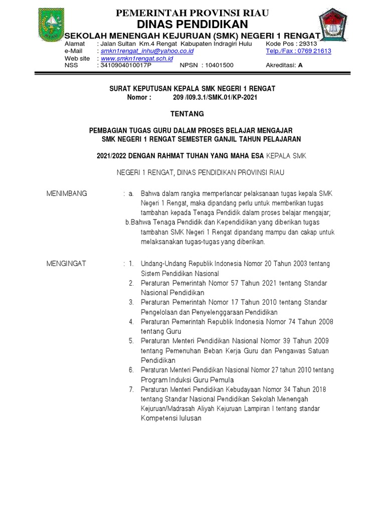 SK Mapel TP 2021-2022 TP 2022-2023-Astri Yani Ok-1 | PDF