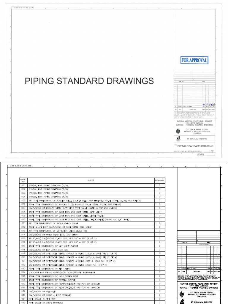 BAP-00-30-SD-0001-R - Rev.0 - Piping Standard Drawing. | Download Free PDF | Pipe (Fluid ...