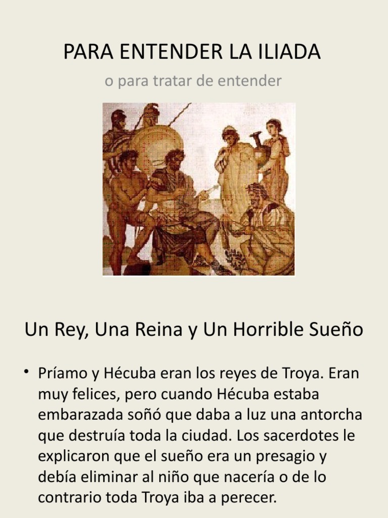 Guía para Entender La Ilíada | PDF | París (mitología) | Helena de Troya