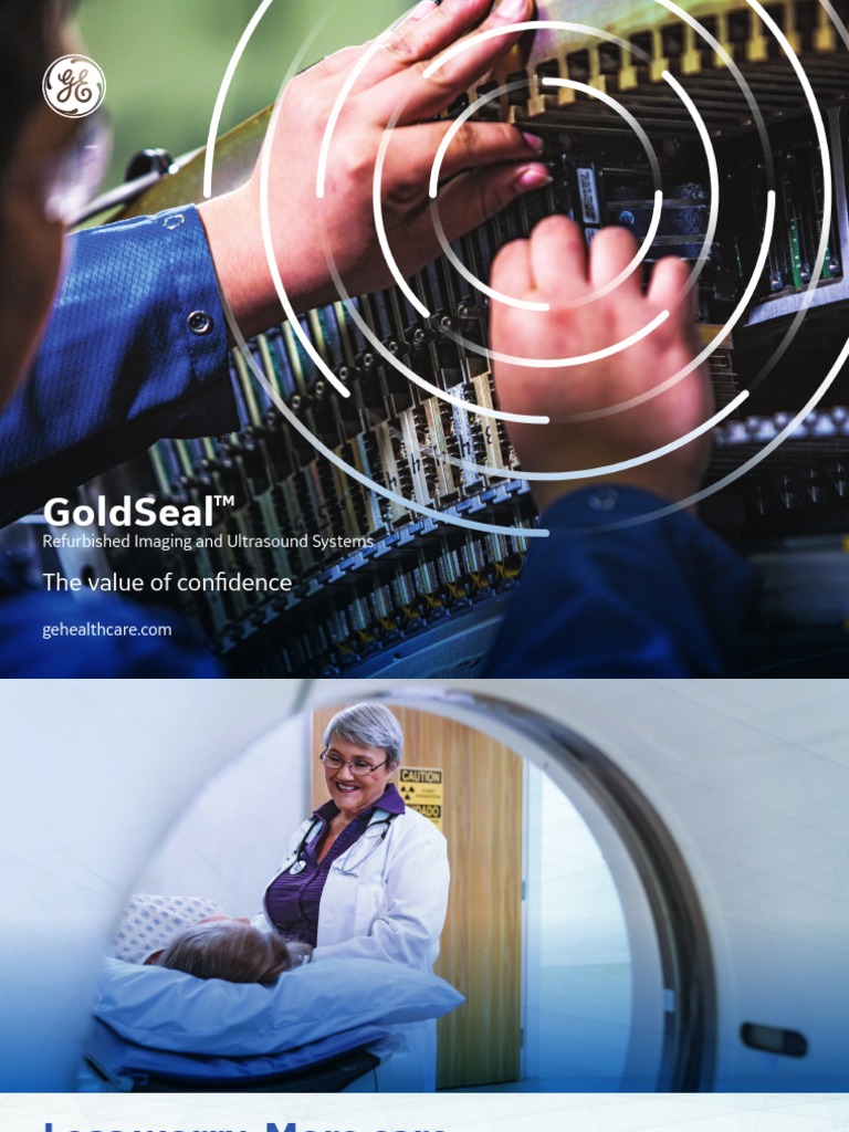 GoldSeal Brochure | PDF | Health Care | Medical Imaging