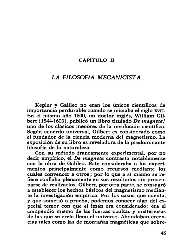 La Filosofia Mecanicista (Westfall) | PDF | René Descartes | Importar