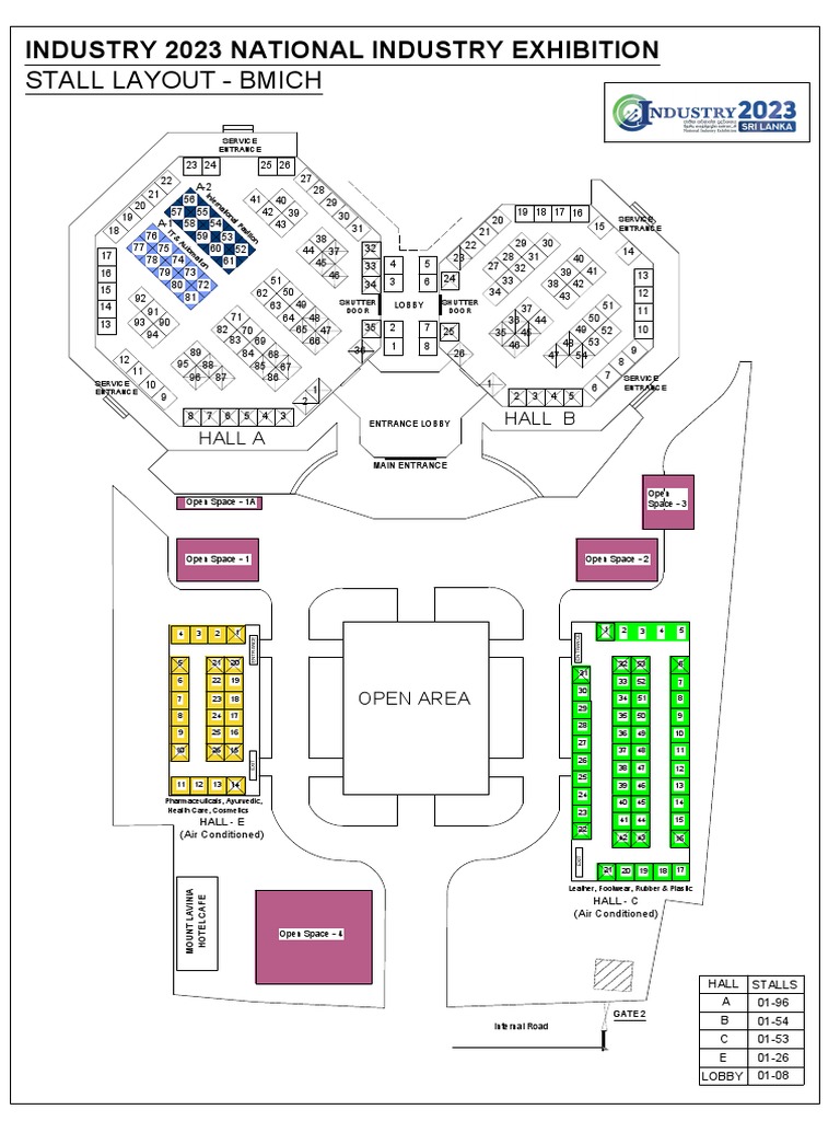 Karmantha Exhibition Layout Revised 25.05.2023 | PDF | Secondary Sector ...