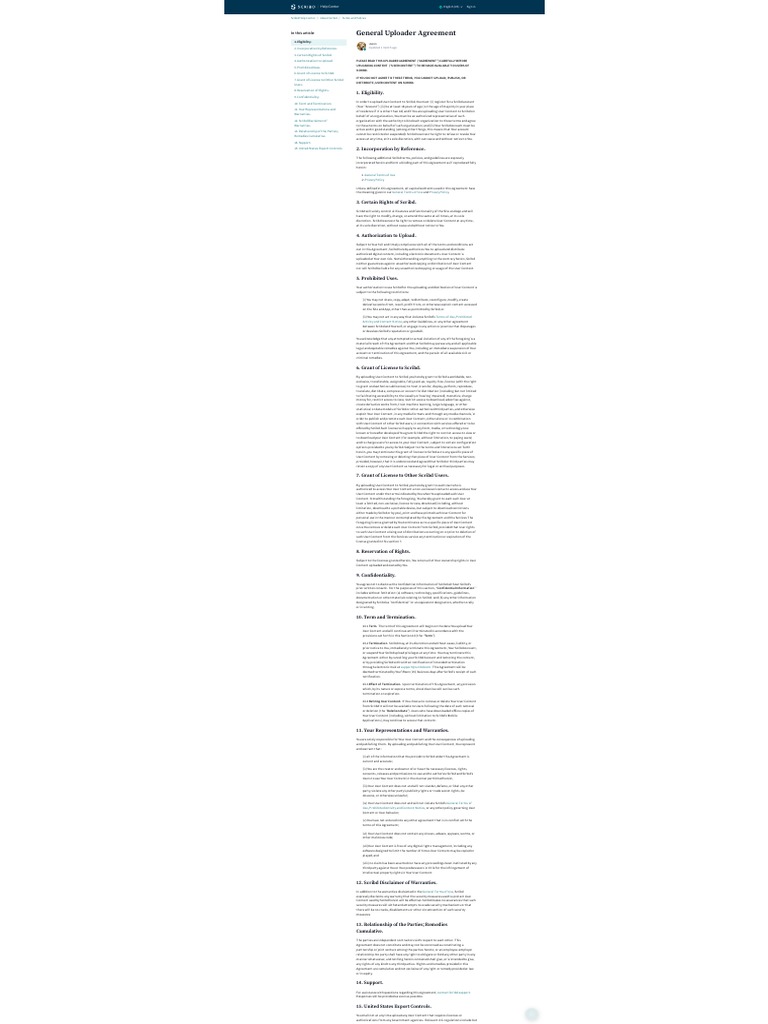 Support Scribd | PDF