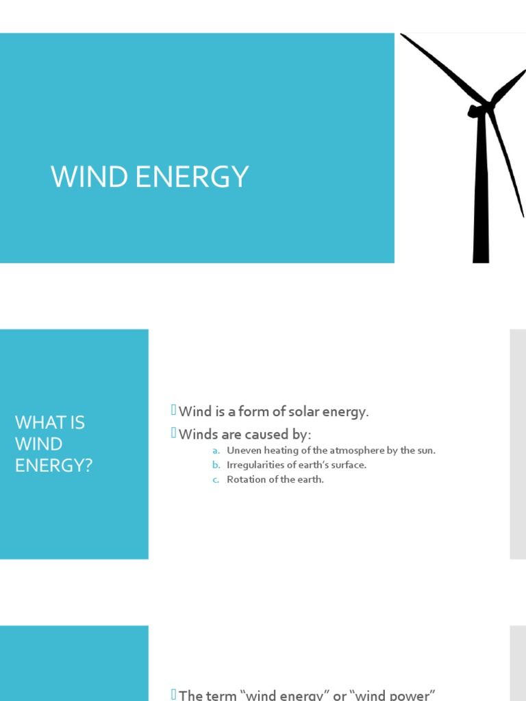 Wind Energy | PDF