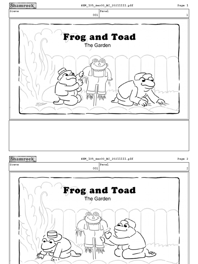 Frog and Toad The Garden Excerpt | PDF | Frog | Amphibian