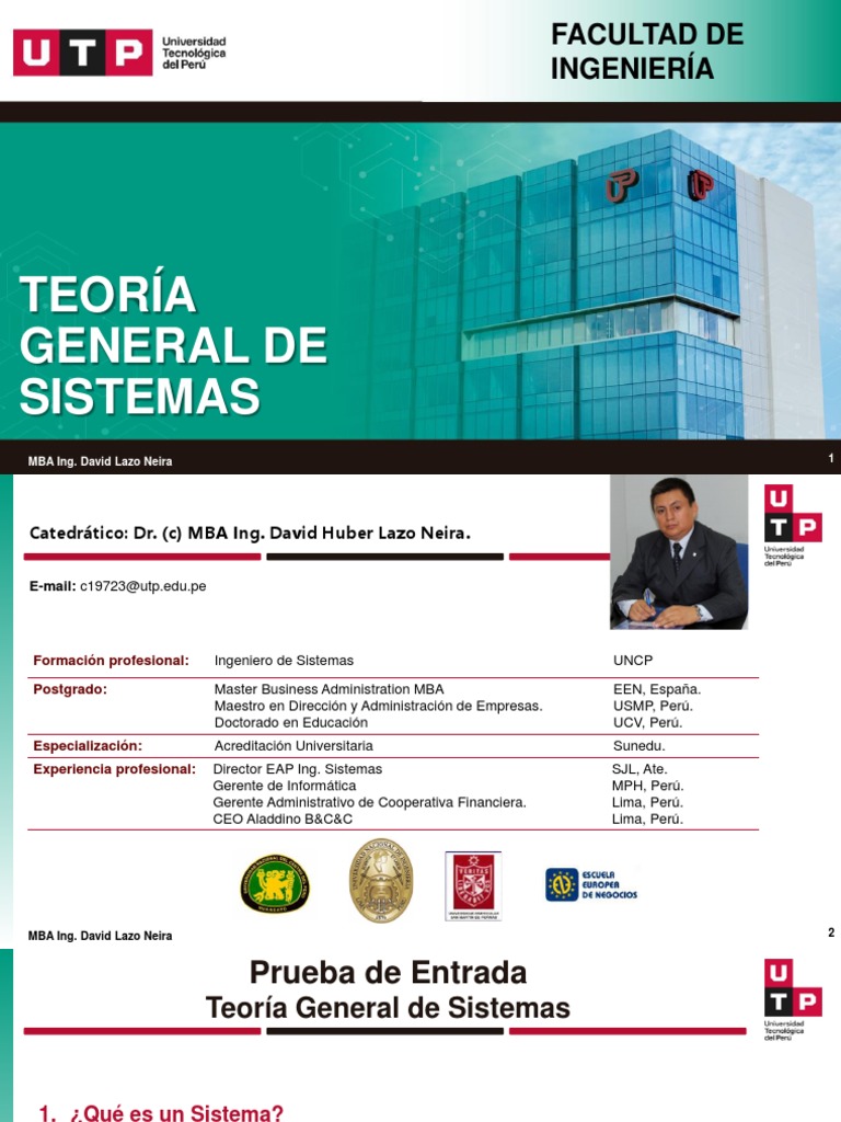 S01.s01 Material TGS | PDF | Paradigma | Teoría de sistemas