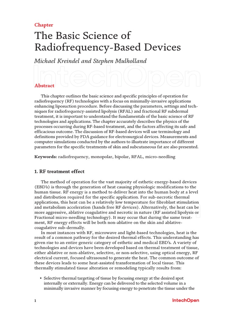 Science of Radio Frequency Devices | PDF | Electromagnetic Spectrum ...