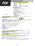 Mobil Delvac MX 15W-40 Safety Data Sheet | PDF | Waste | Toxicity