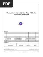 Rocking Test Procedure | PDF | Crane (Machine)