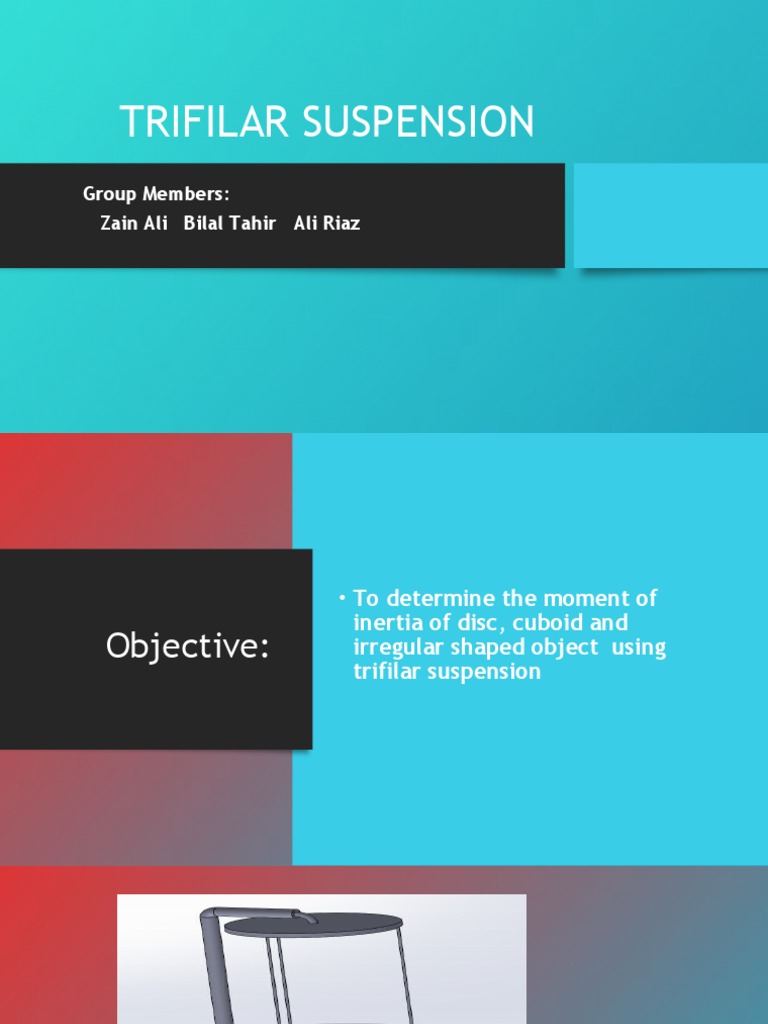 Trifilar Suspension | PDF | Mechanical Engineering | Metrology