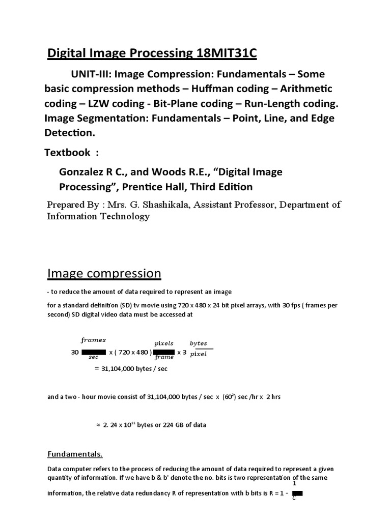 Img Compression | PDF | Data Compression | Information And Communications Technology