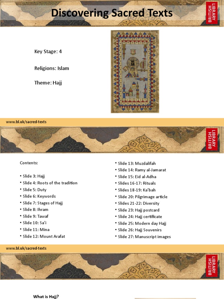 Hajj Lesson Powerpoint | PDF | Hajj | Mecca