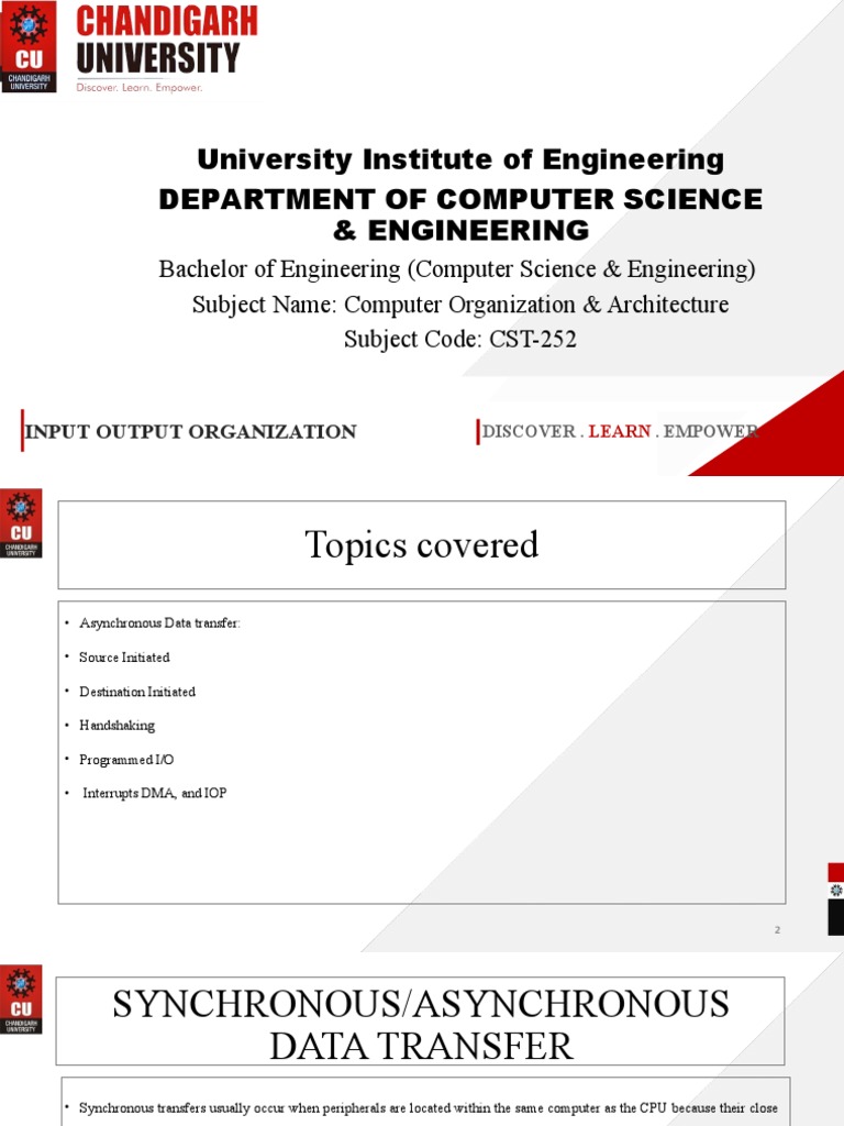 Input Output Organization | PDF | Input/Output | Operating System