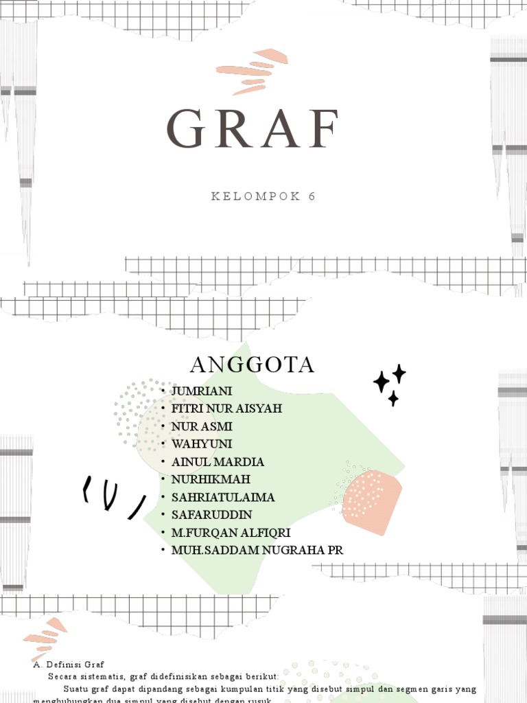 Jenis dan Definisi Graf dalam Struktur Data | PDF