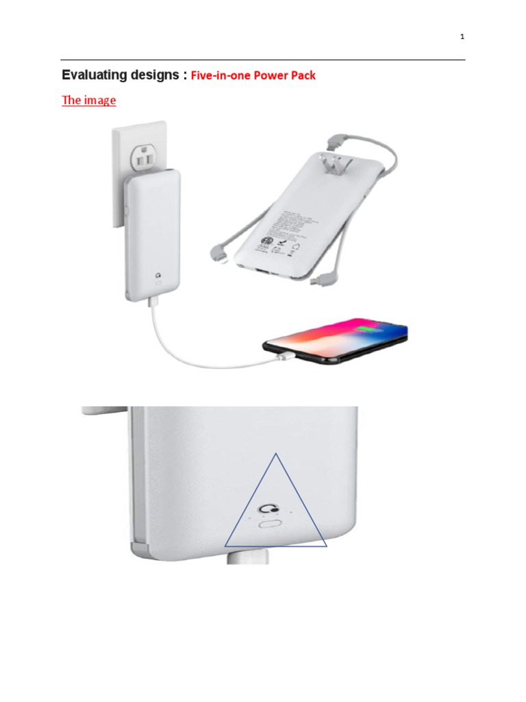Evaluating Designs - Five-In-One Power Pack | PDF