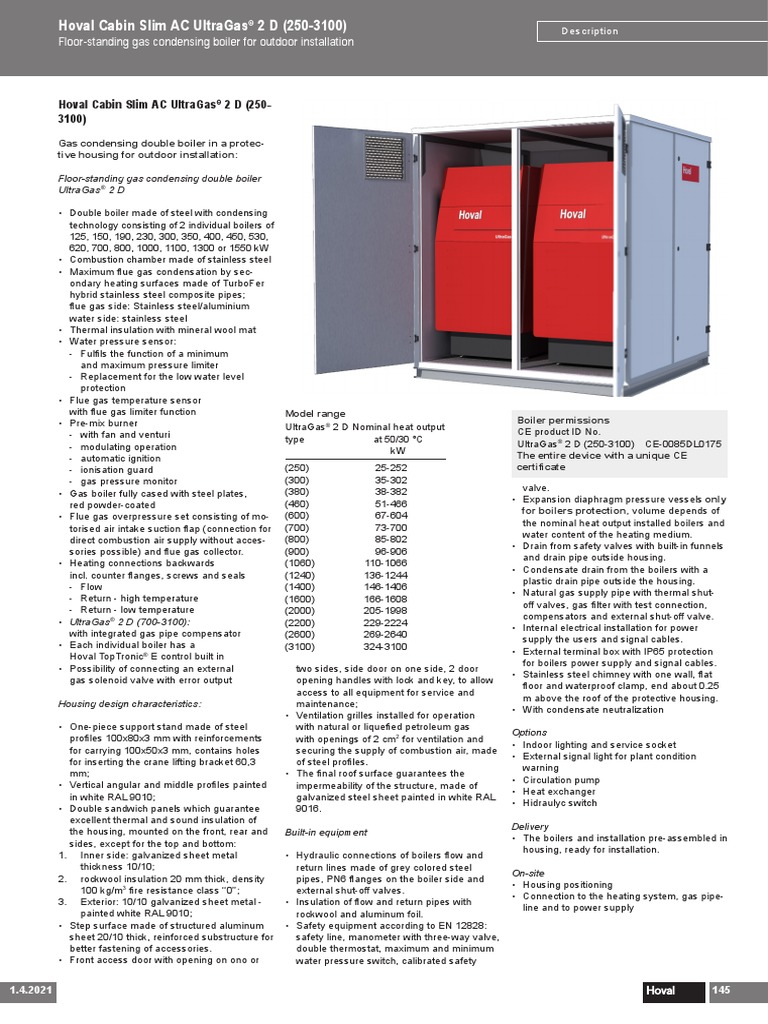 02 - Cabin Slim Ac Ug 2 D - 21 en | PDF | Boiler | Chimney