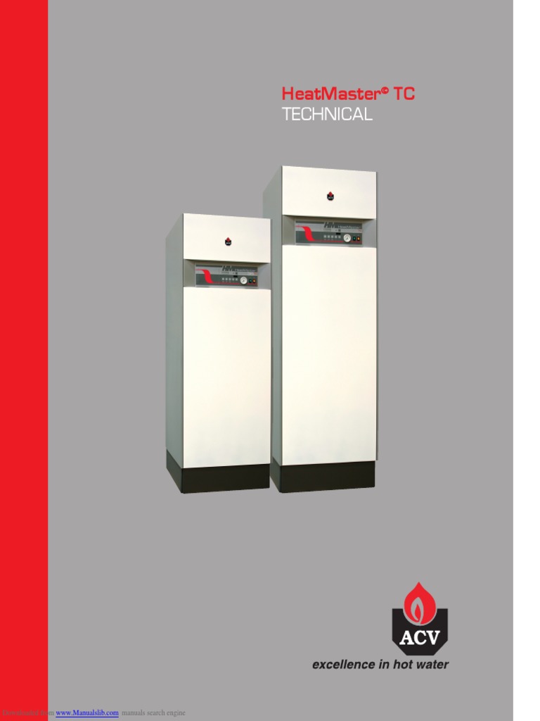 Heatmaster TC | PDF | Water Heating | Boiler