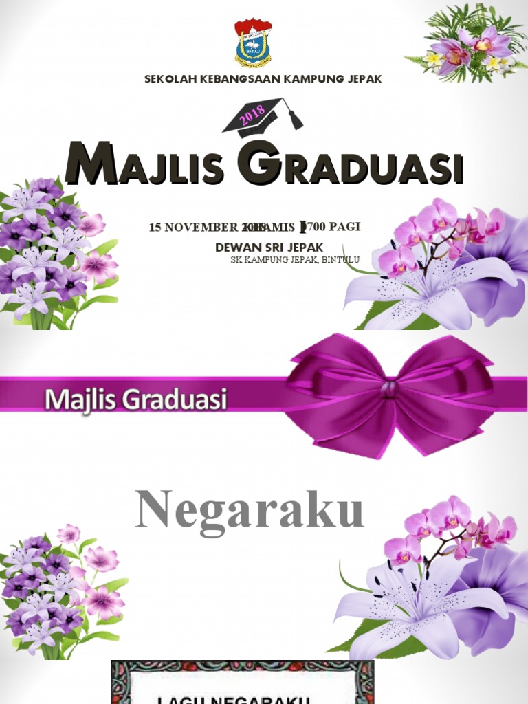 Kad Jemputan Graduasi Purple | PDF