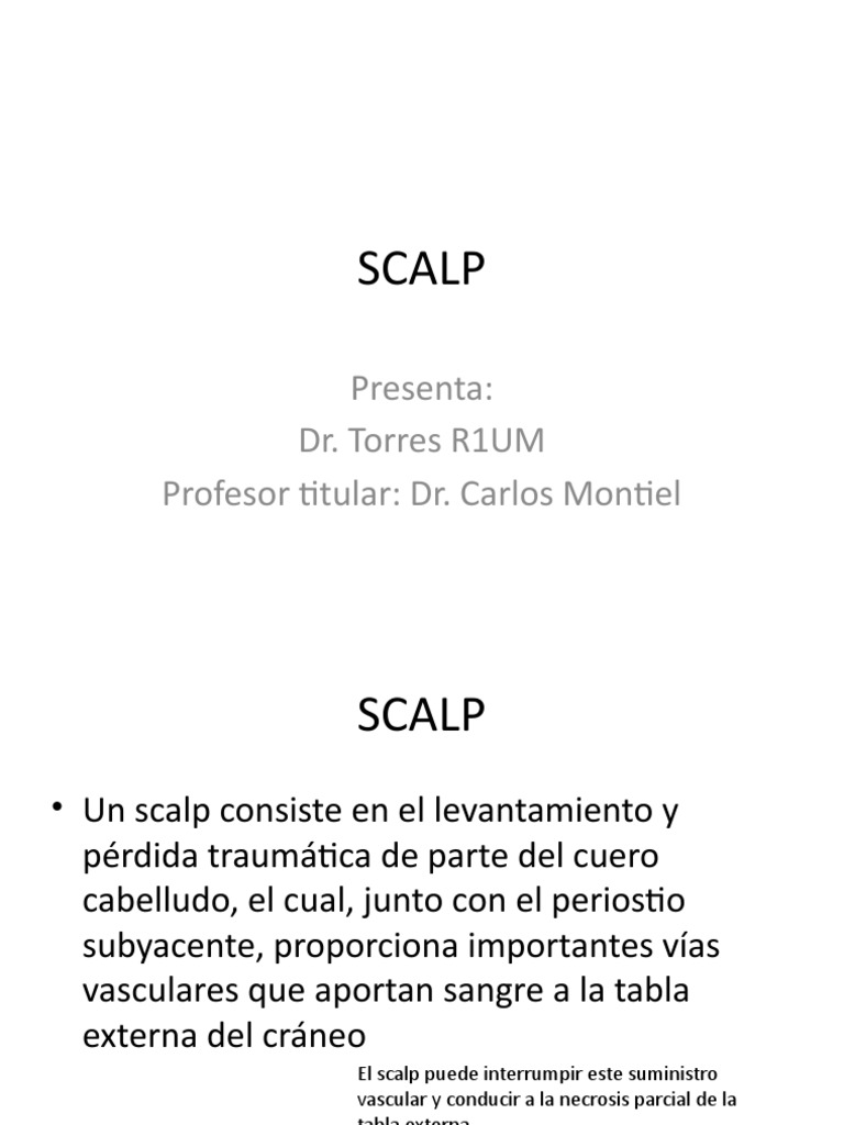 Lesiones y Traumatismos en el Scalp | PDF | Lesión | Lesión cerebral traumática