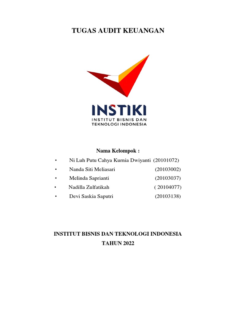 Makalah Presentasi Audit Kelompok 4 Pdf