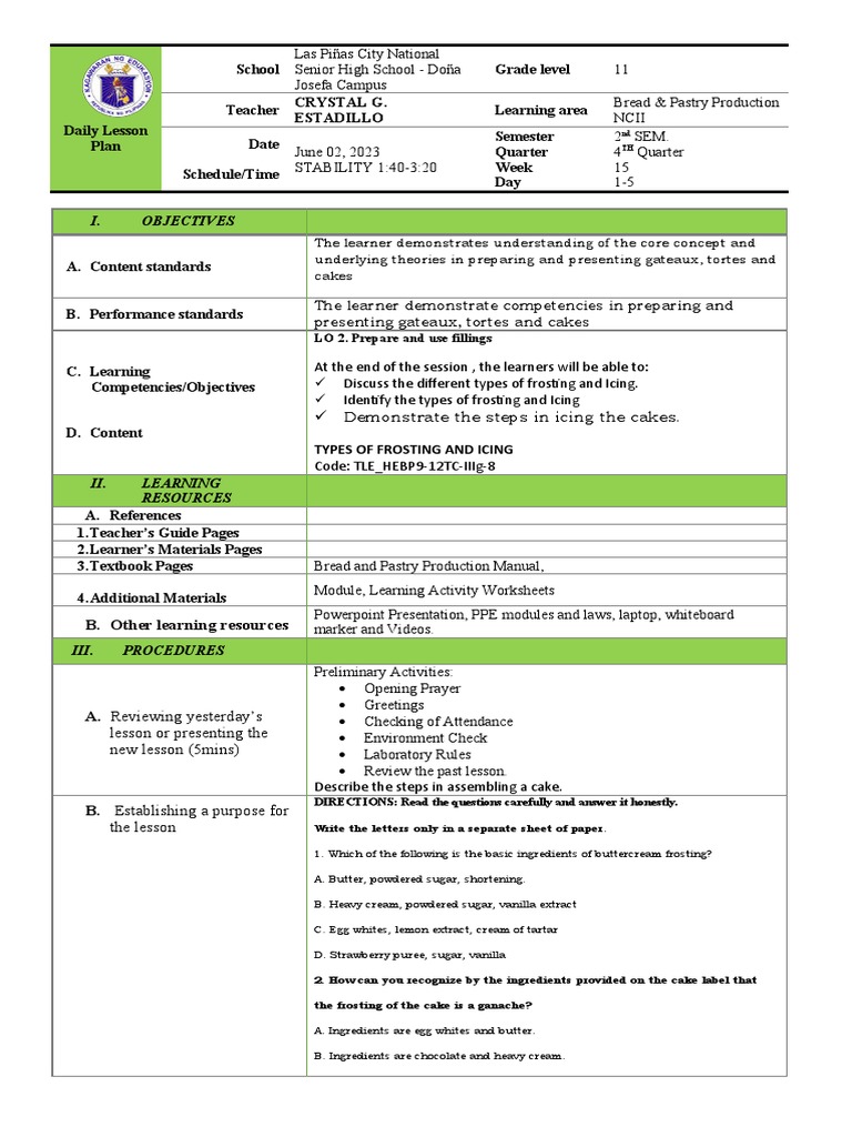 TYPES OF FROSTING AND ICING | PDF