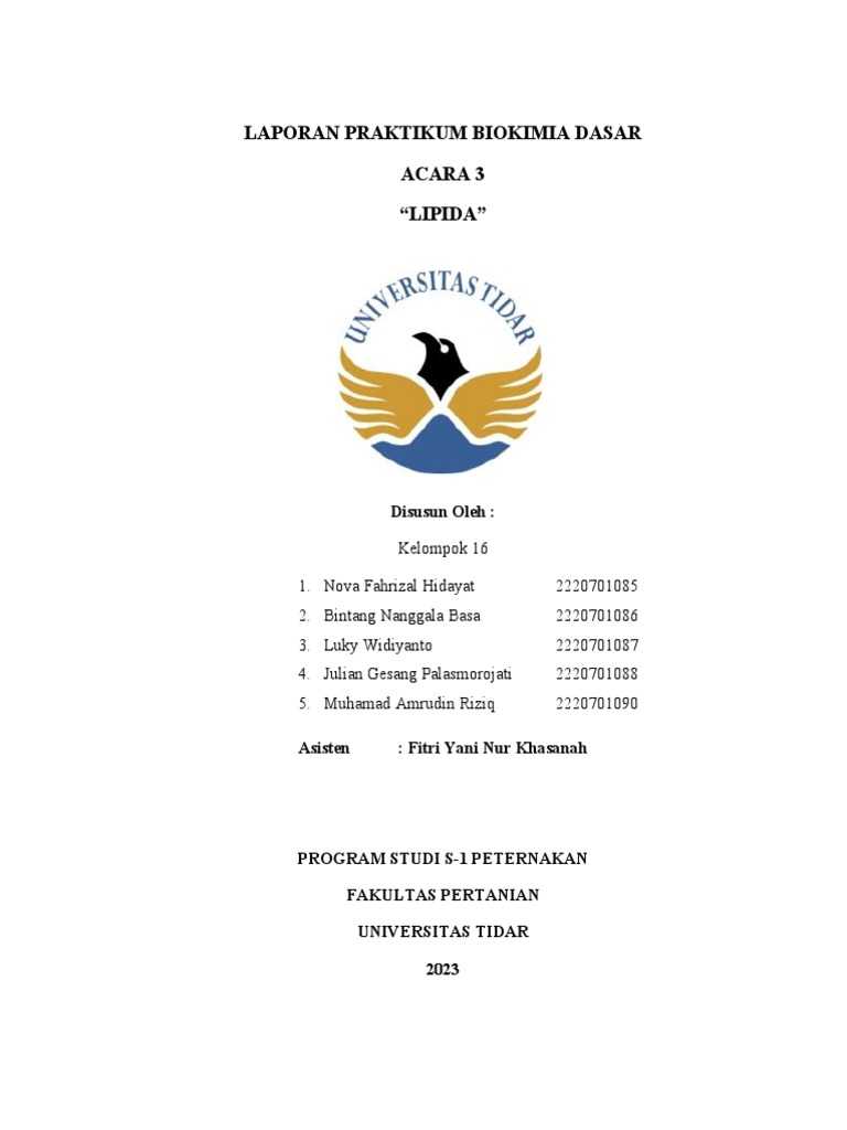 Laprak Praktik 3 Biokim | PDF