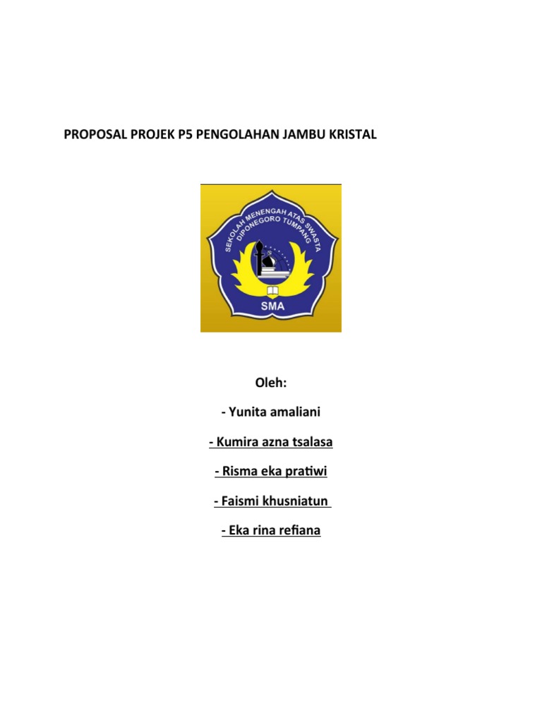 Pengolahan Jambu Kristal | PDF