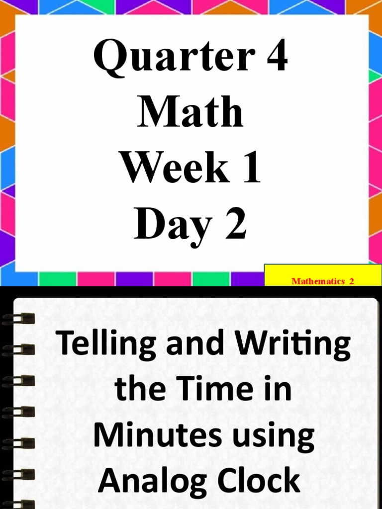 Q4 Math Week 1 | PDF