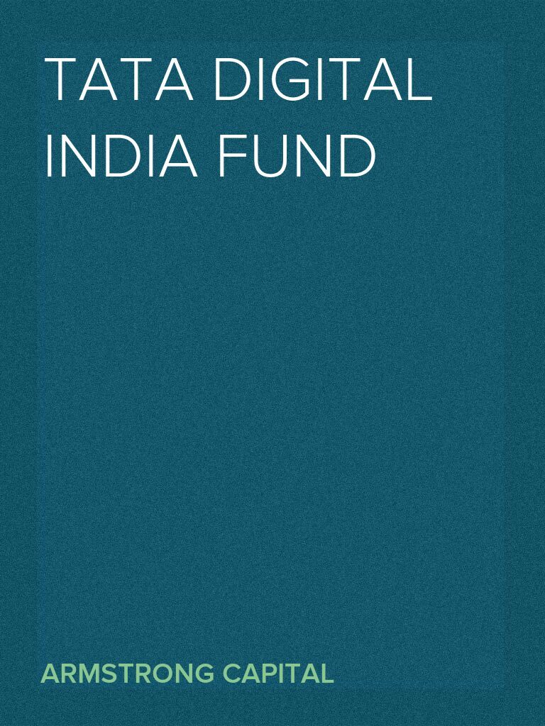 Tata Digital India Fund | PDF | Stock Market Index | Financial Markets