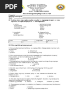 Kagamitan Sa Pagtatanim Worksheet | PDF