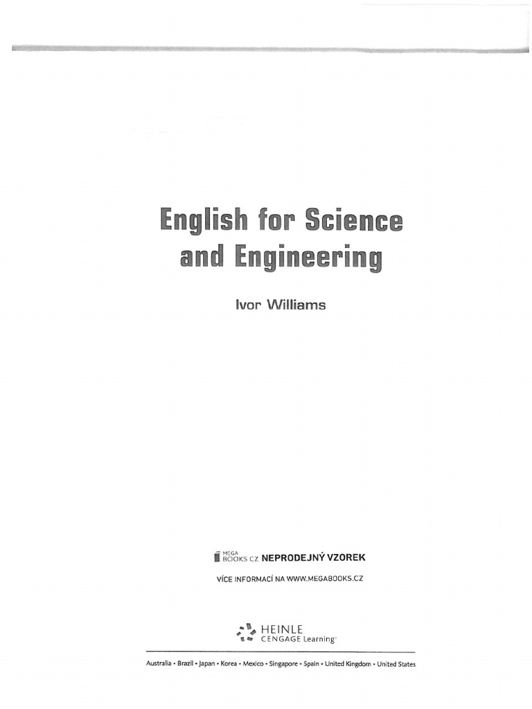 English For Science and Engineering | PDF