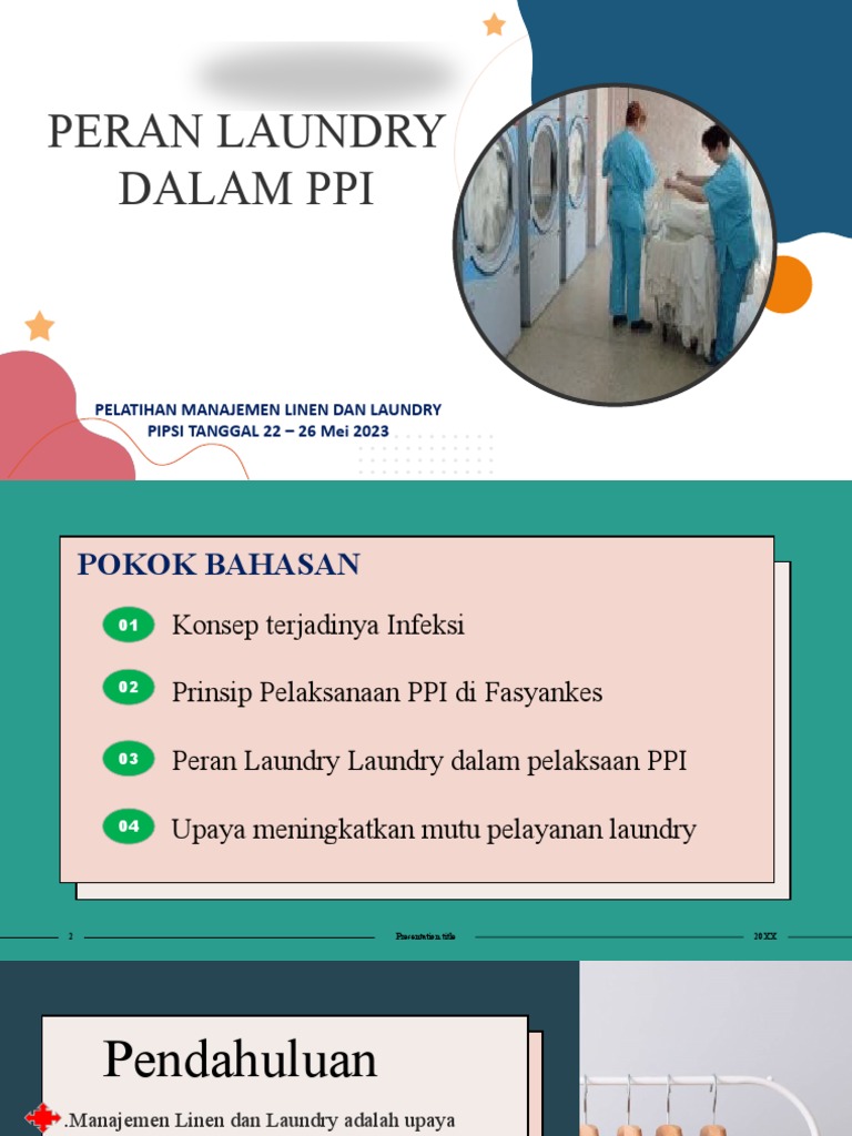 Wardanela Yunus - Peran Laundry Dalam Ppi 2023 | PDF