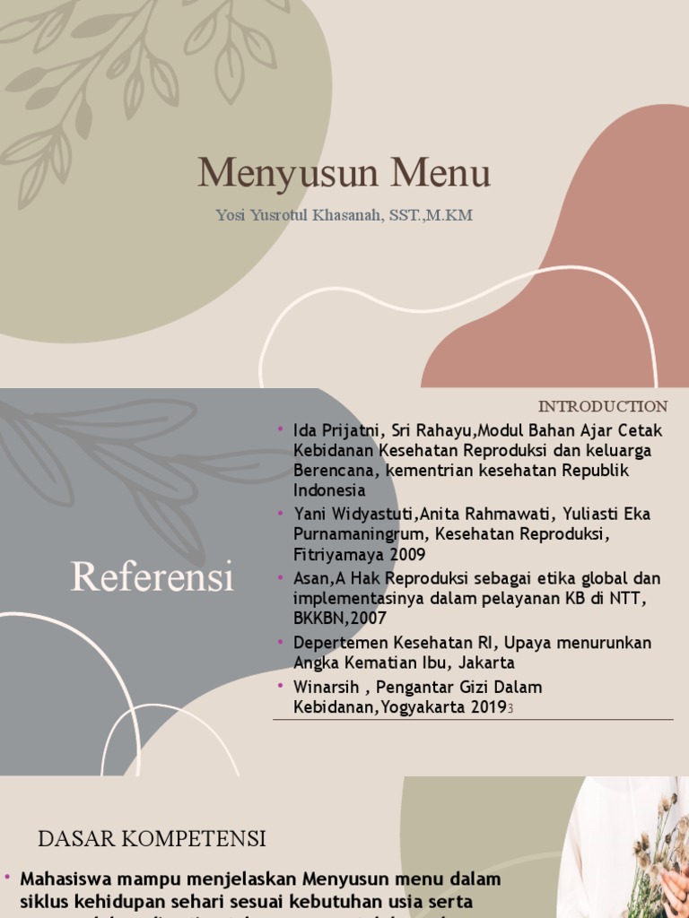 Menyusun Menu | PDF