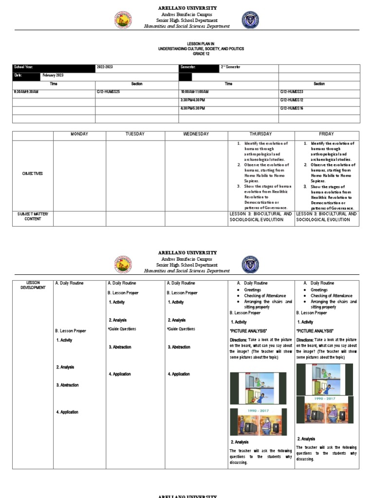 UCSP 4as LP | PDF | Homo | Human