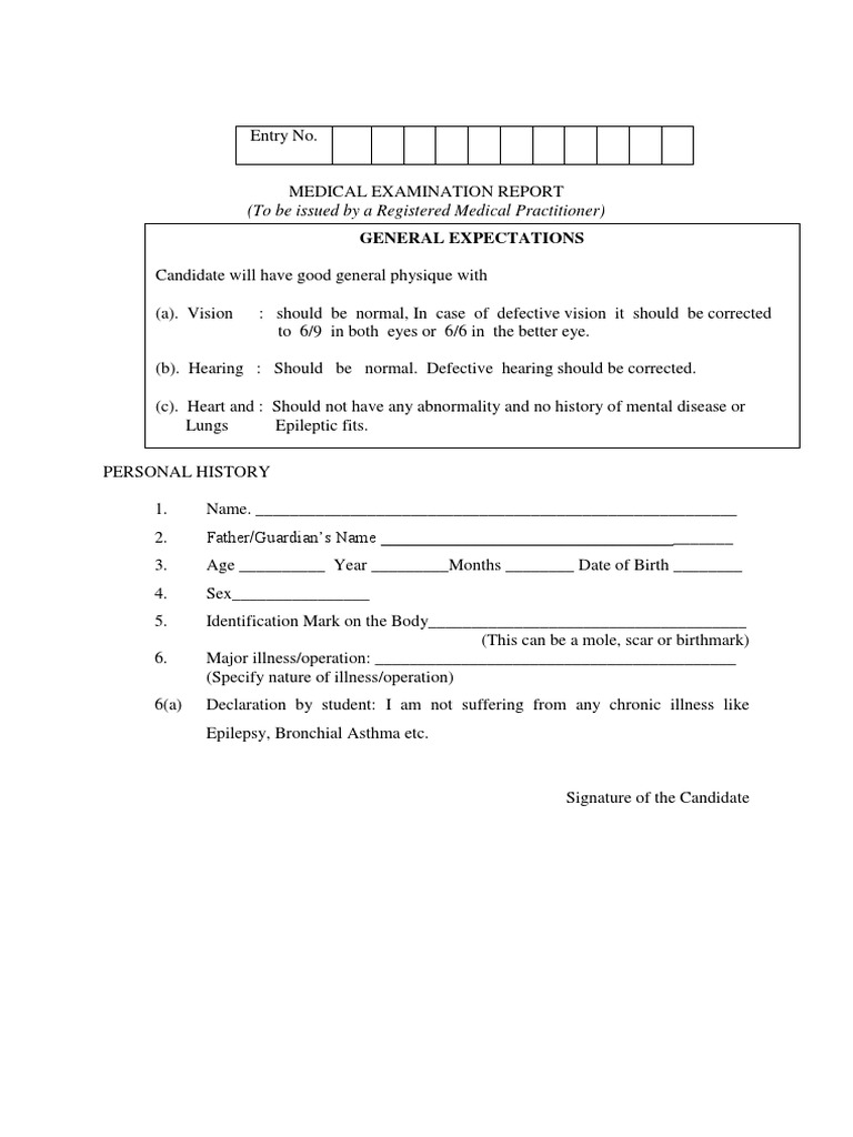 Medical-Certiifcate-Proforma | PDF | Epilepsy | Heart