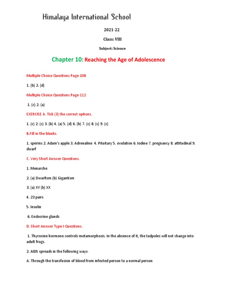 # Class-8 Chapter 10 (Cordova) | PDF | Male | Sex