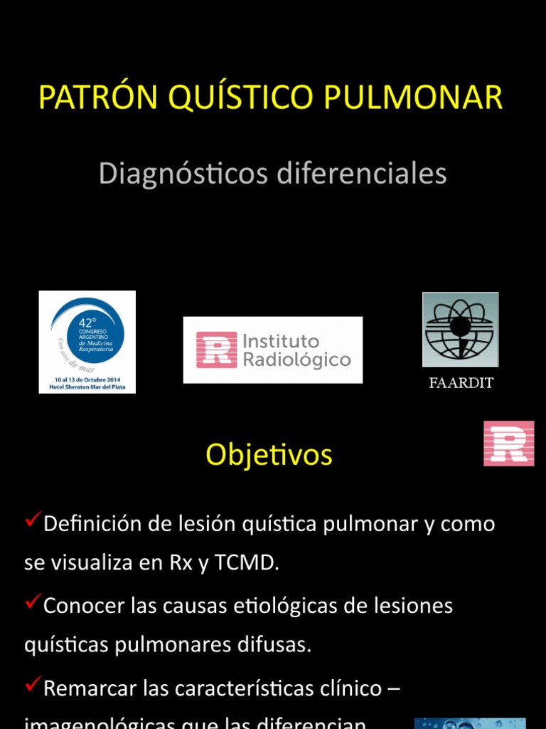 12.00 Hs DR Rossini (Patron Quistico Pulmonar) | PDF | Pulmón ...