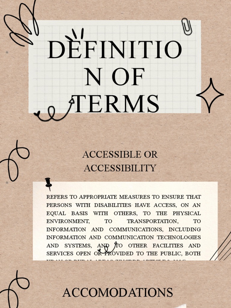 Final Definition of Terms | PDF Final Definition of Terms | PDF
