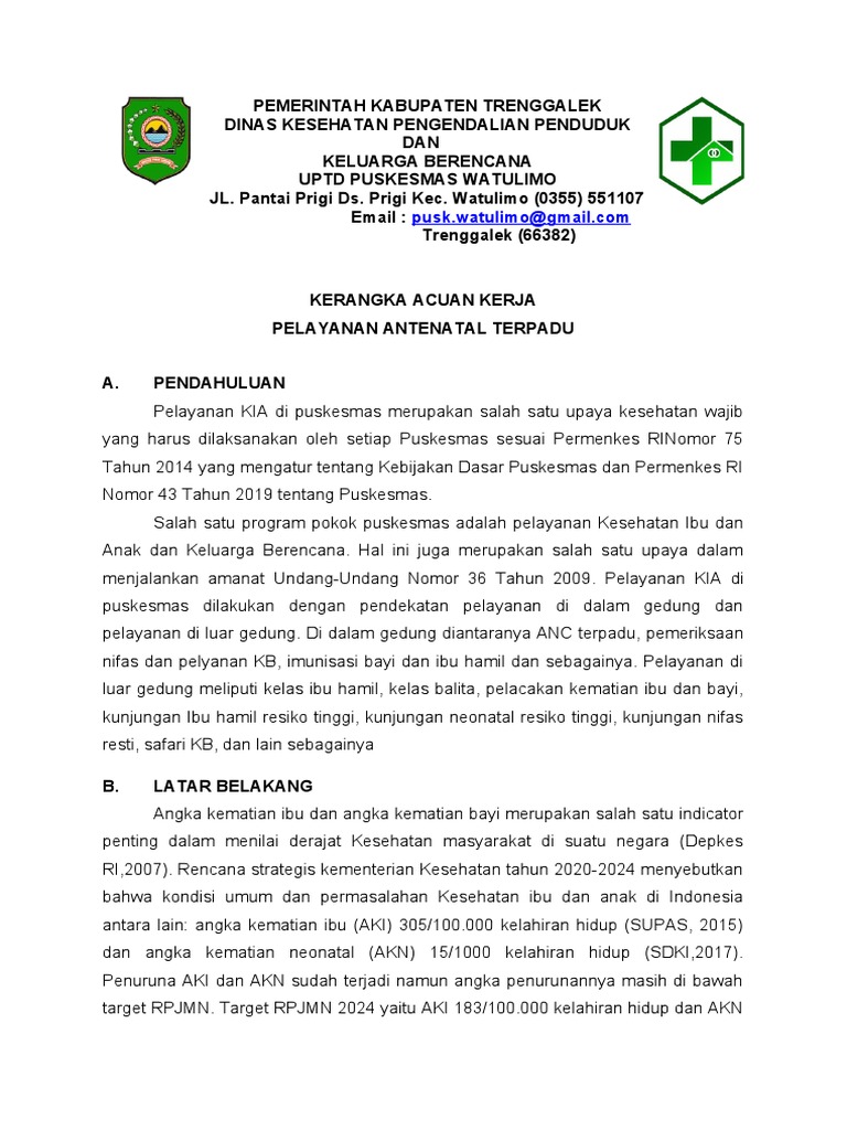 Kak Anc Terpadu | PDF