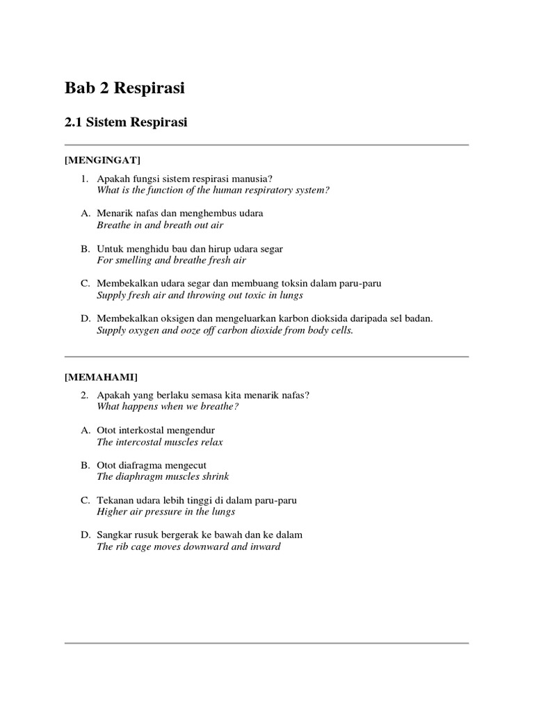 Science - F3 Sains - BAB 2 - 2022 | PDF