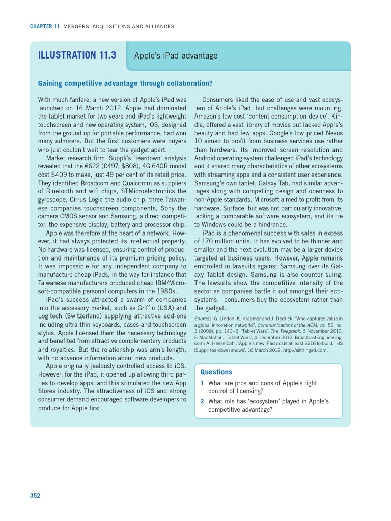 Apple's Ipad Advantage | PDF | Tablet Computer | Apple Inc.