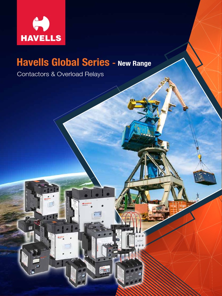 Catalogue Havells Contactors and Overload Relays | PDF | Relay ...